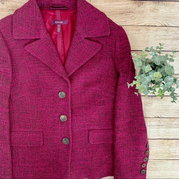 Escada | Jackets & Coats | Stunning Escada Blazer | Poshmark
